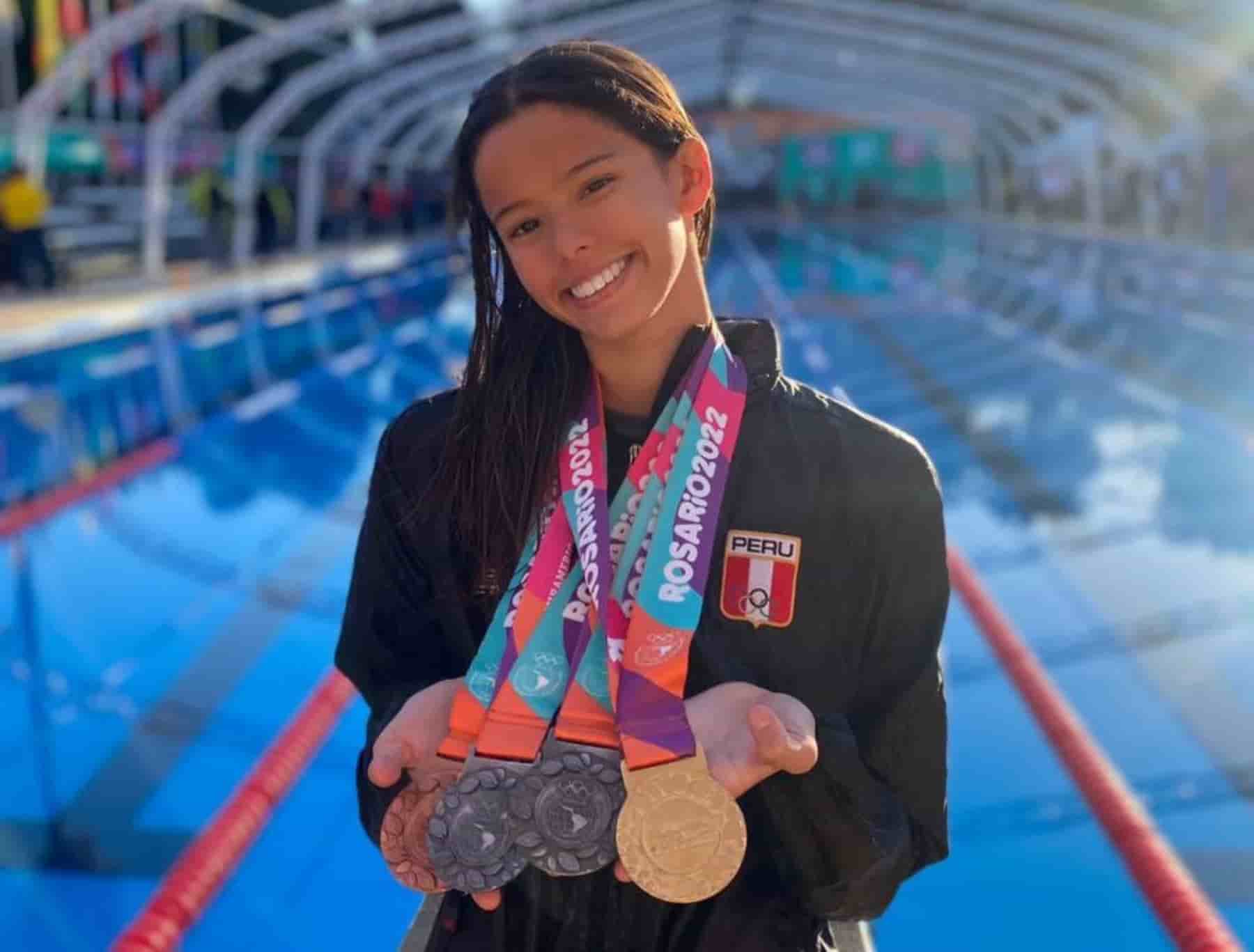 Alexia Sotomayor obtiene cuatro medallas en los Juegos Suramericanos de ...