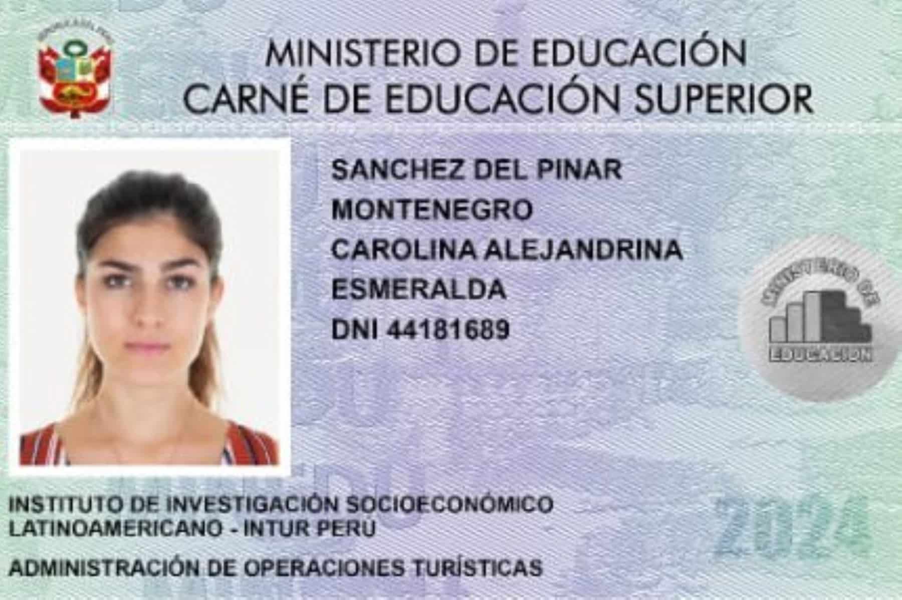 Carnét de estudiantes de institutos vence el 31 de diciembre