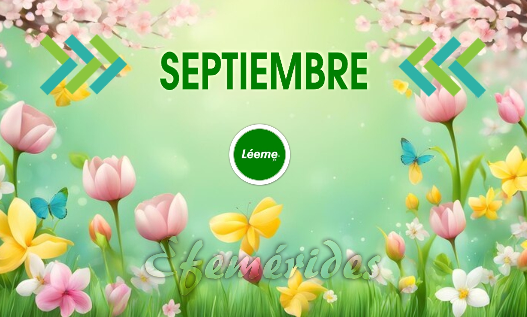 Efemérides septiembre en Perú
