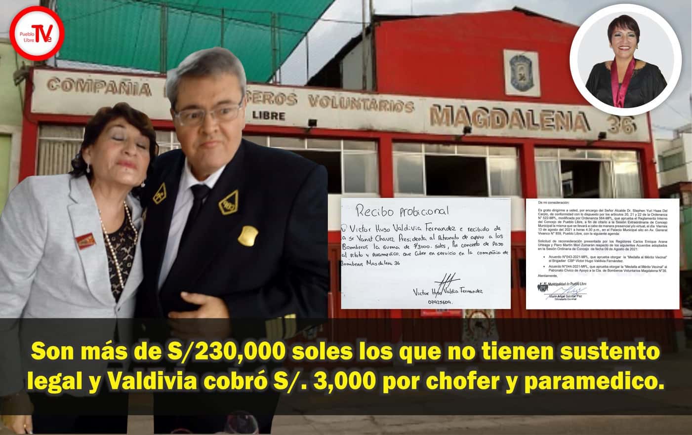 Pueblo Libre: Hugo Valdivia y Janeth Chávez condecoraciones que generan ...