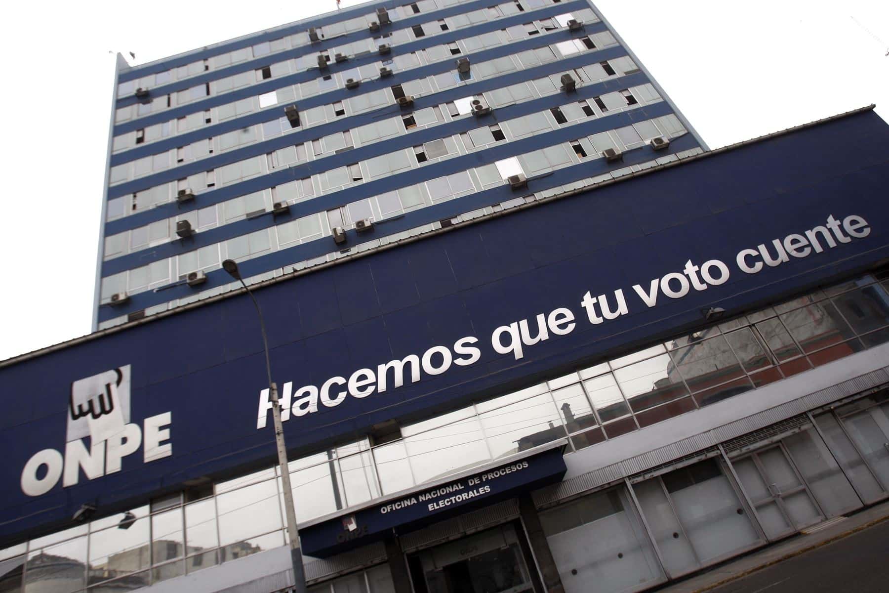 ONPE: nueve movimientos regionales convocaron a elecciones internas