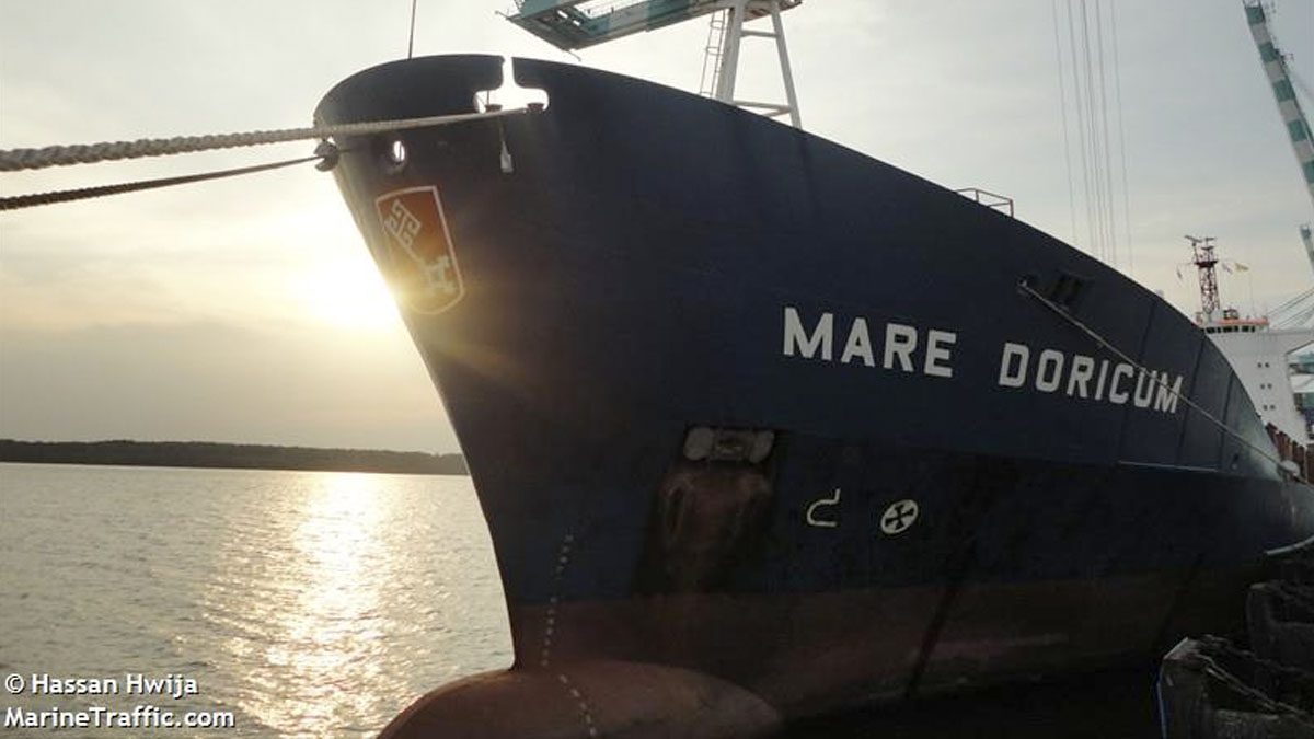 Derrame de petróleo: Poder Judicial incauta el buque "Mare Doricum"