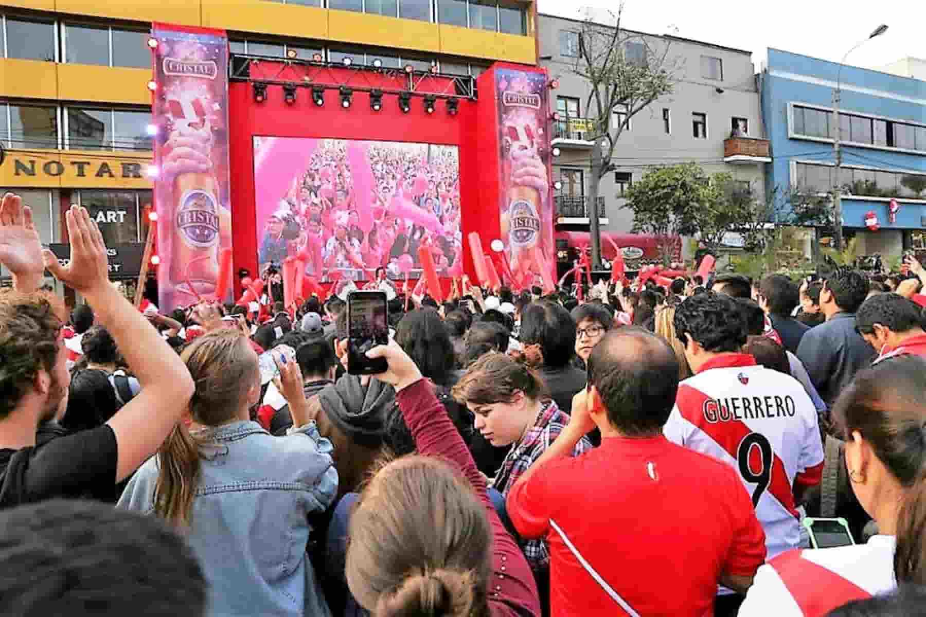 Repechaje de Perú vs. Australia en pantalla gigante, conoce en qué lugares